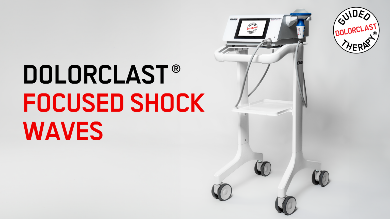 DolorClast® Focused Shock Waves – EMS DolorClast®